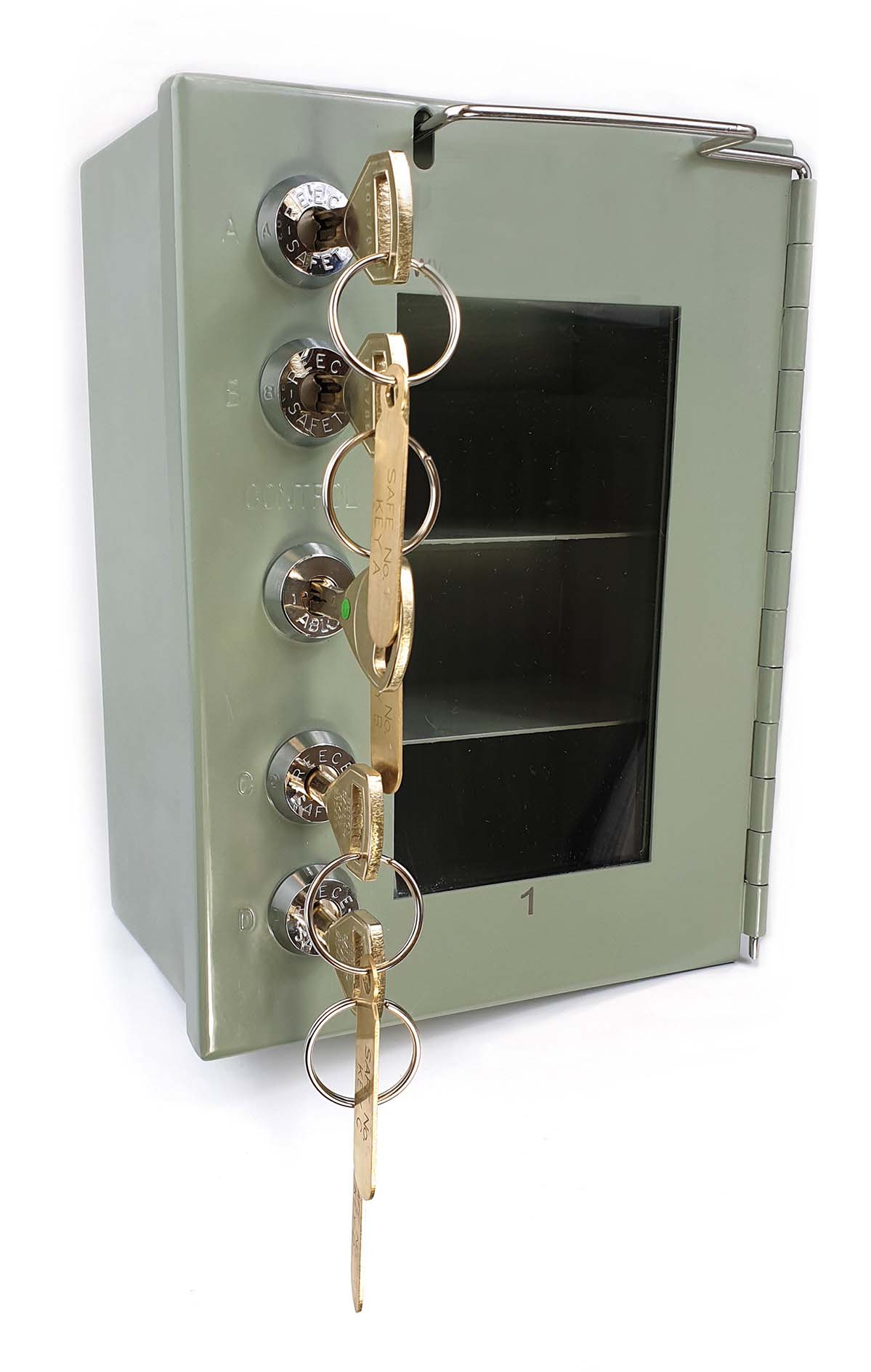 Safety Lockout Box with 5 Keys – arasko